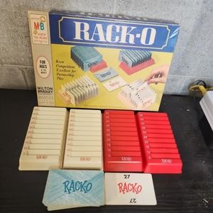 Milton Bradley | Games | Vintage 96s Racko Card Board Game Racko ...